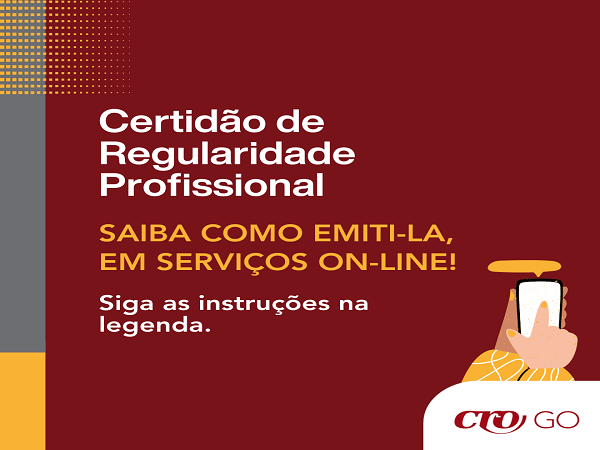 Saiba como emitir sua Certidão de Regularidade Profissional